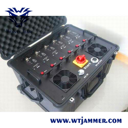 Military 2500m Long Distance 2.4 Ghz Jammer For Drones